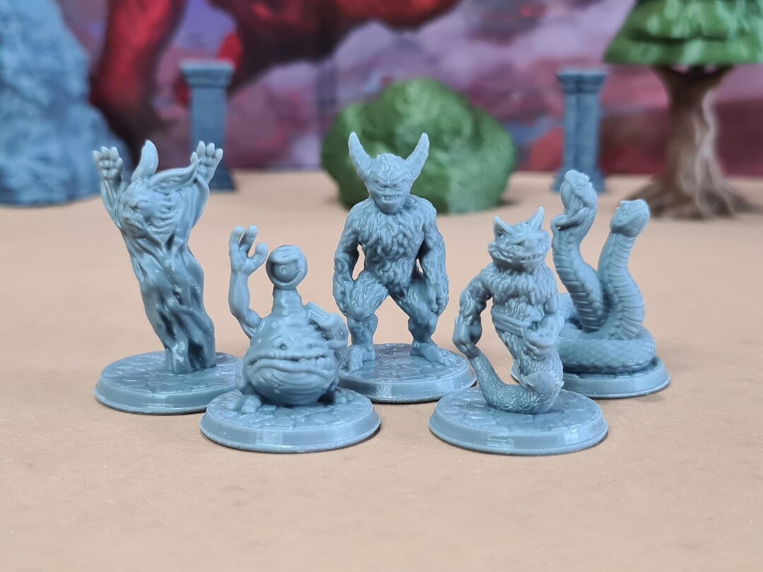Fantastical Monsters | 28mm (D&D) Miniatures | Tabletop RPG - Etsy