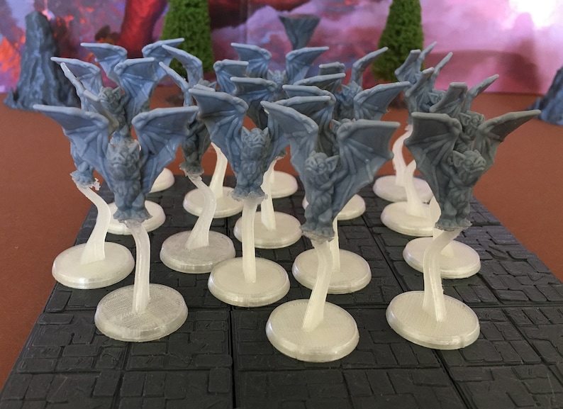 Giant Bats 28mm D&D Monster Miniatures Tabletop RPG - Etsy