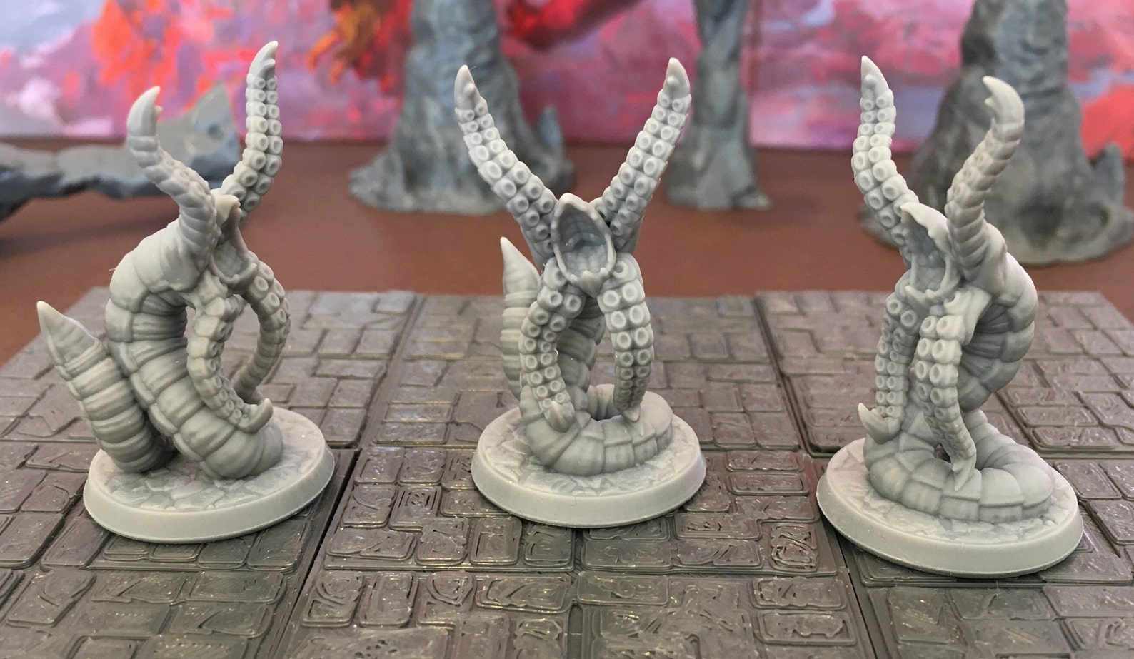 Grick | 28mm (D&D) | Cave Monster Miniature | Tabletop RPG - Etsy