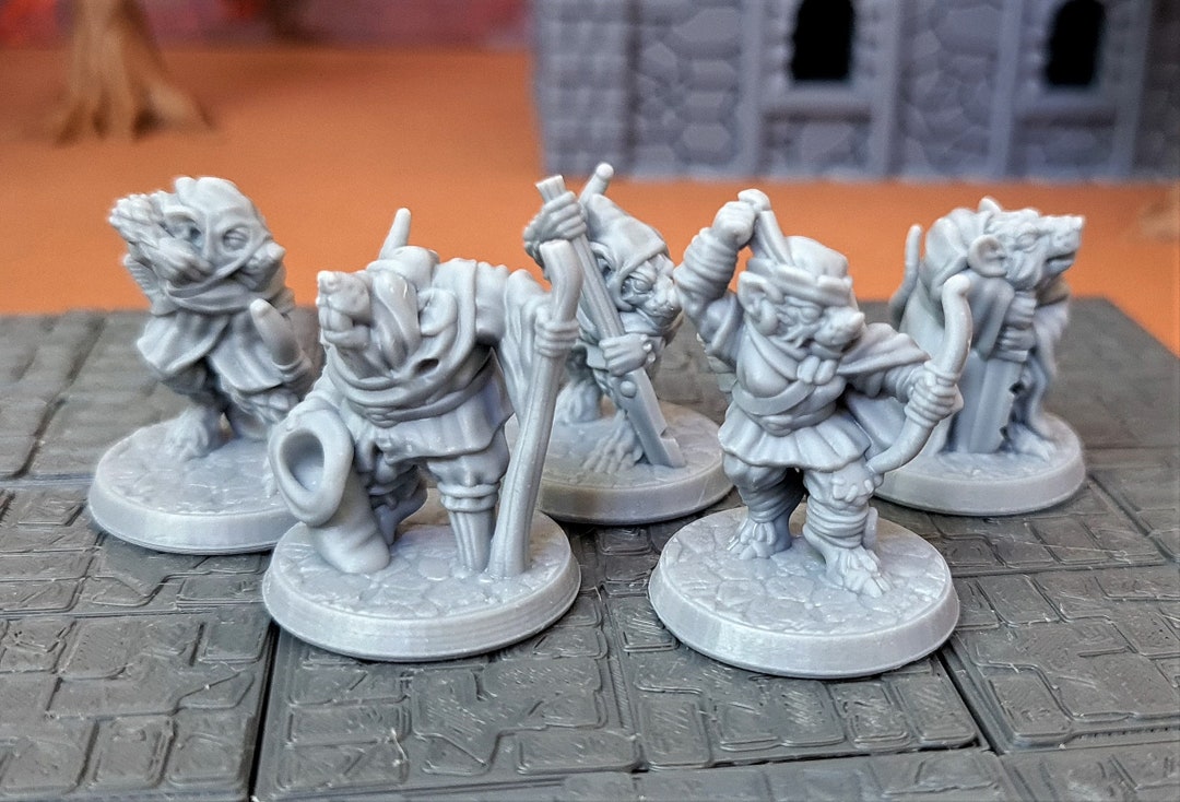 Ratfolk | 28mm (D&D) Miniatures | Tabletop RPG - Etsy
