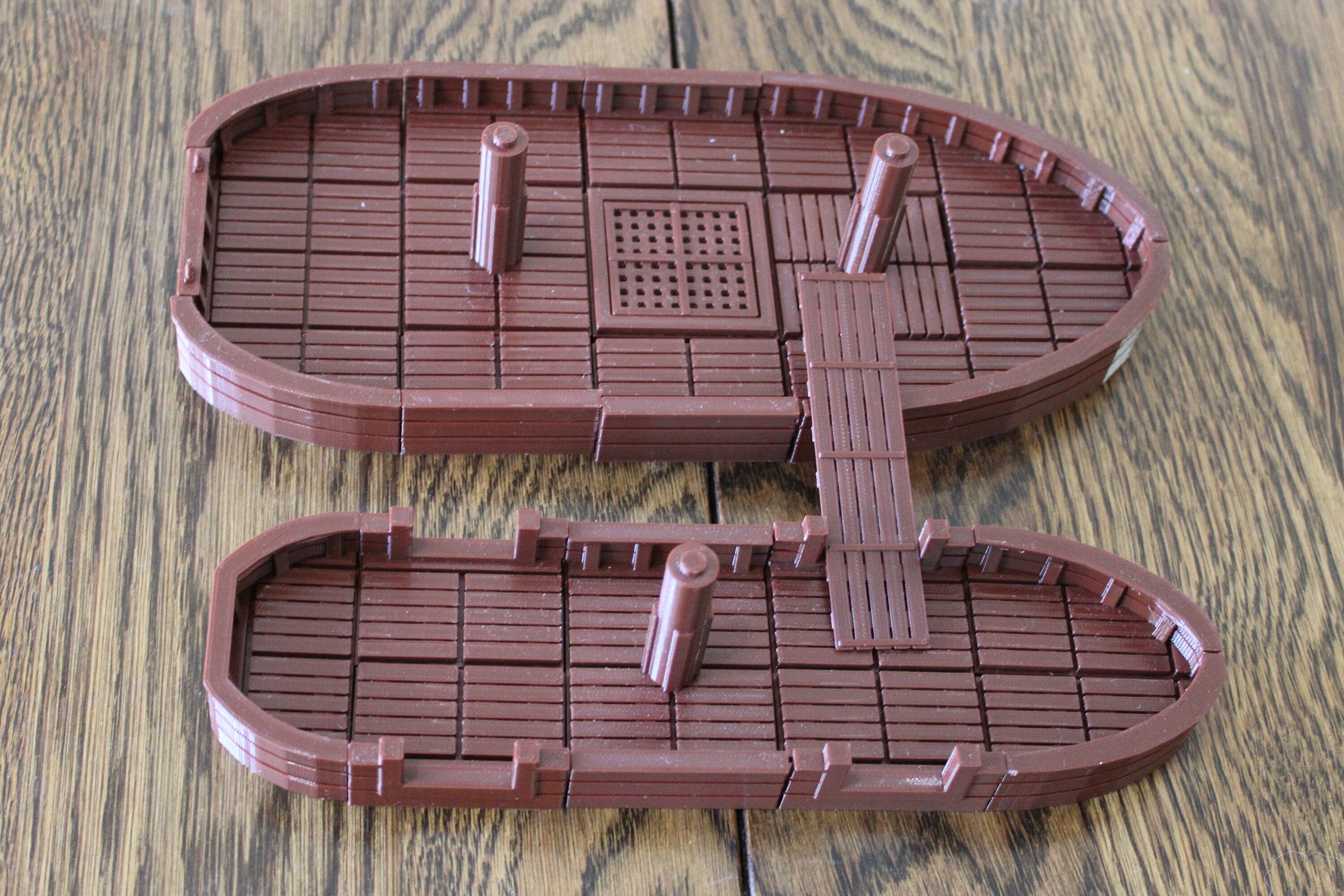Modular Openlock Miniature Ship for Dnd - Pathfinder - Tabletop RPG - Etsy