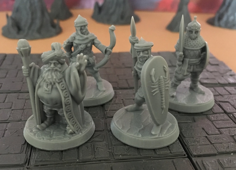 Saracen Army 28mm D&D Desert Warriors Tabletop RPG - Etsy
