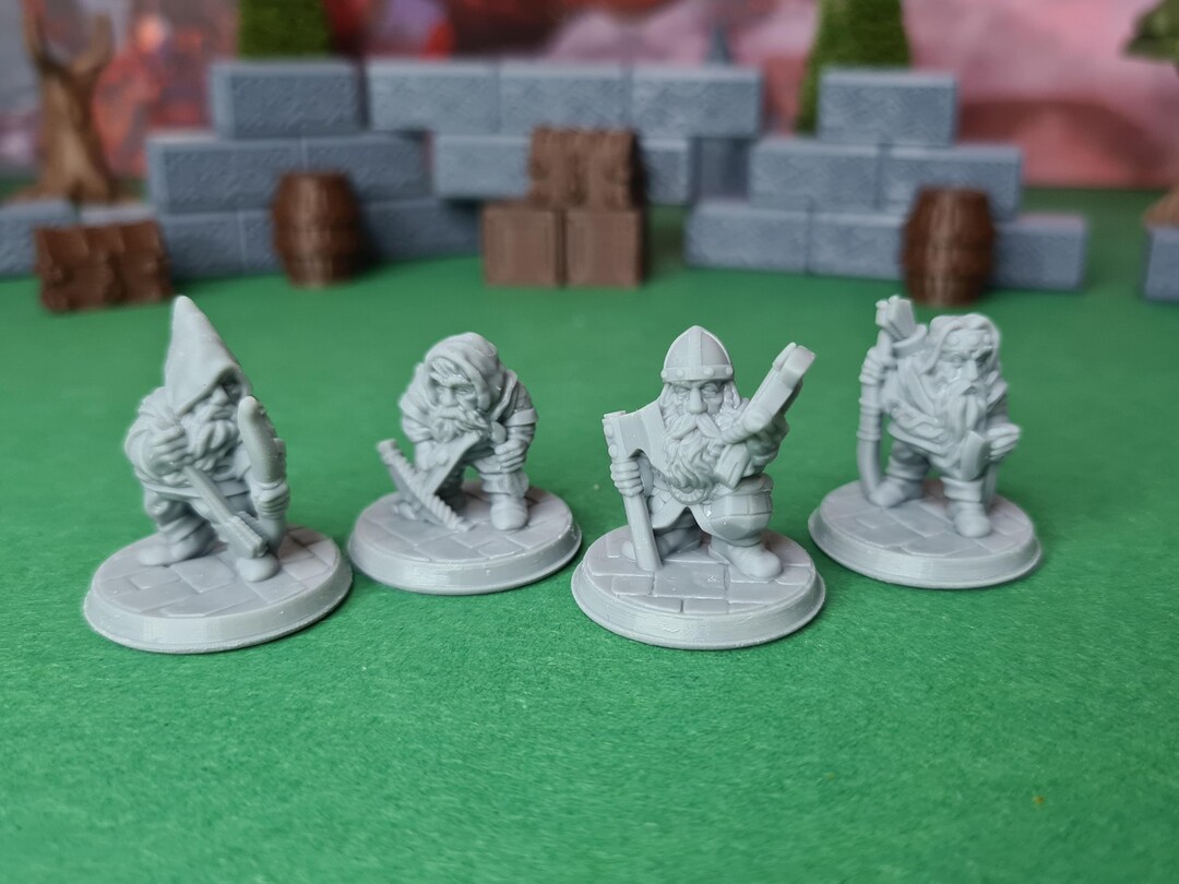 Dwarf Ranged Fighters | D&D Tabletop | Dwarven Army With Bows and Crossbows - Etsy