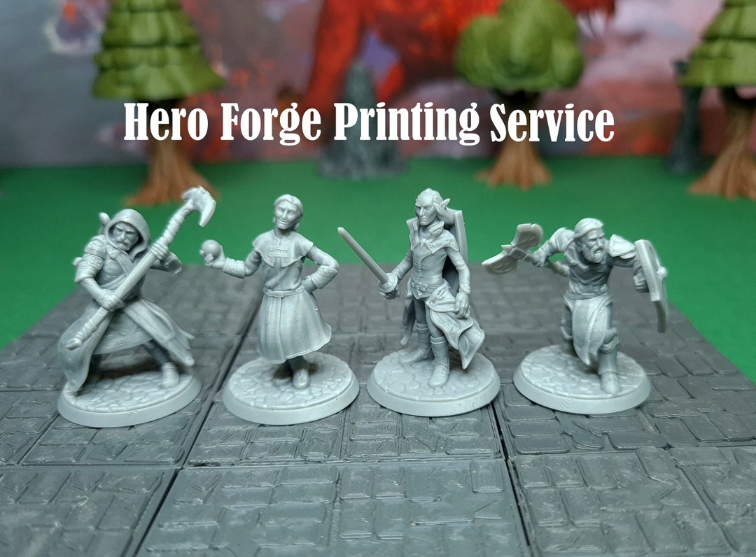 Hero Forge Print Service - Etsy