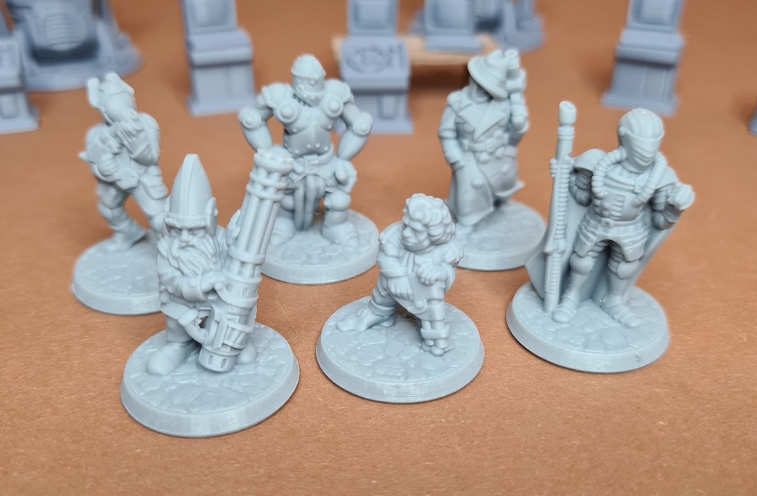 Space Crew 2 | 28mm (D&D) Scifi Miniatures | Tabletop RPG - Etsy