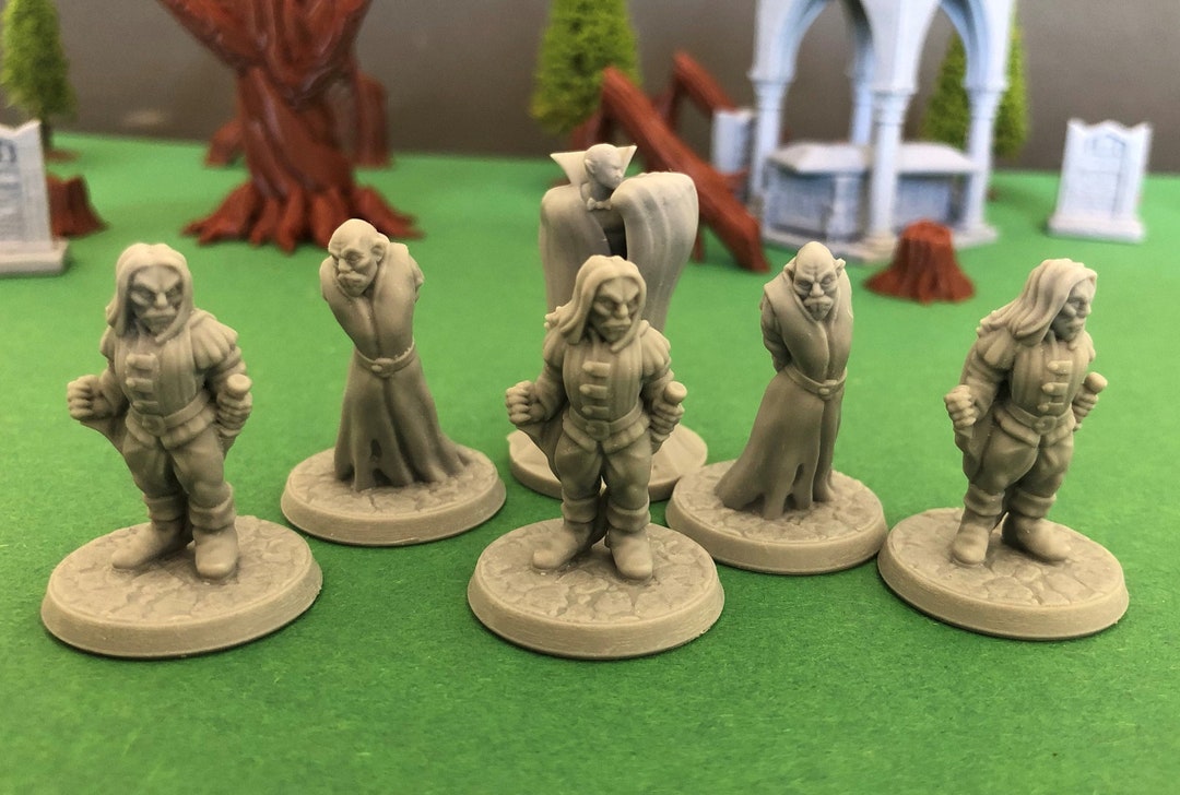 Vampires | Vampire Lord, Count, and Nosferatu | 28mm (D&D) Undead ...