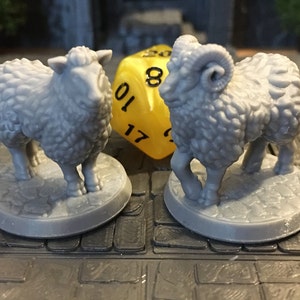 Domesticated Animals | 28mm (D&D) Horses, Cats, Dogs, and Sheep ...