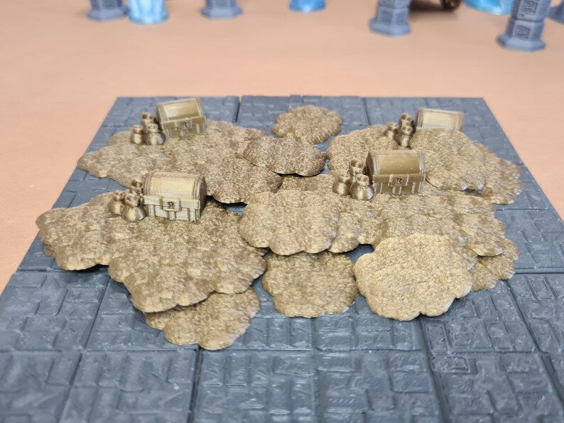 Miniature Loot Pile | D&D Treasure, 28mm Tabletop RPG - Etsy