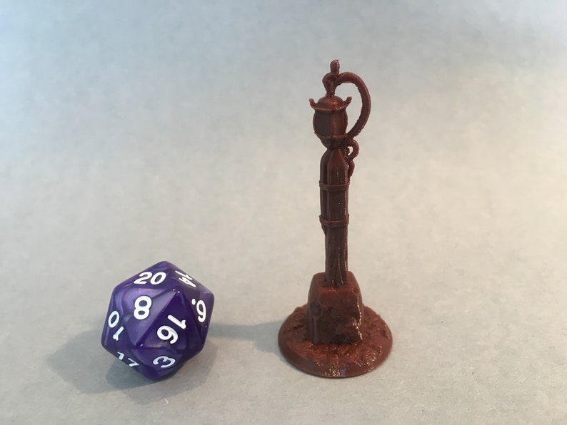 Roadside Prop Set | 28mm (D&D) | Fence, Signpost, Lightpost, and Notice ...