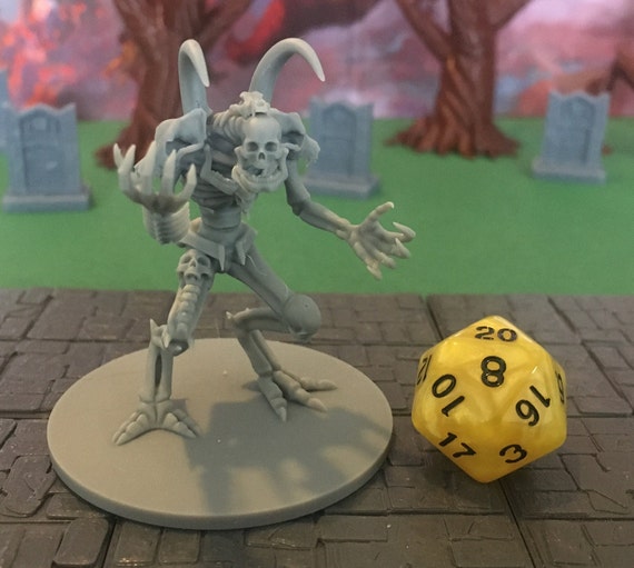 Bone Golem 28 Mm D&D Classic Undead Monster Minis - Etsy