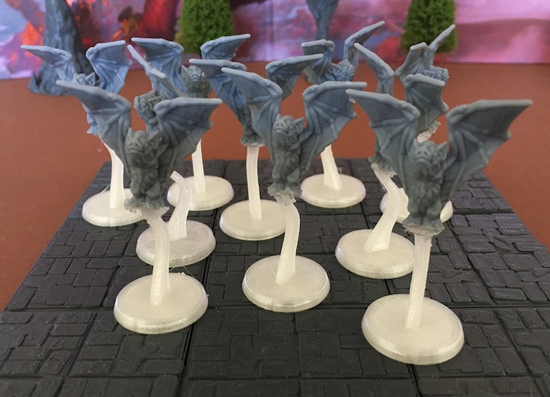 Giant Bats 28mm D&D Monster Miniatures Tabletop RPG - Etsy
