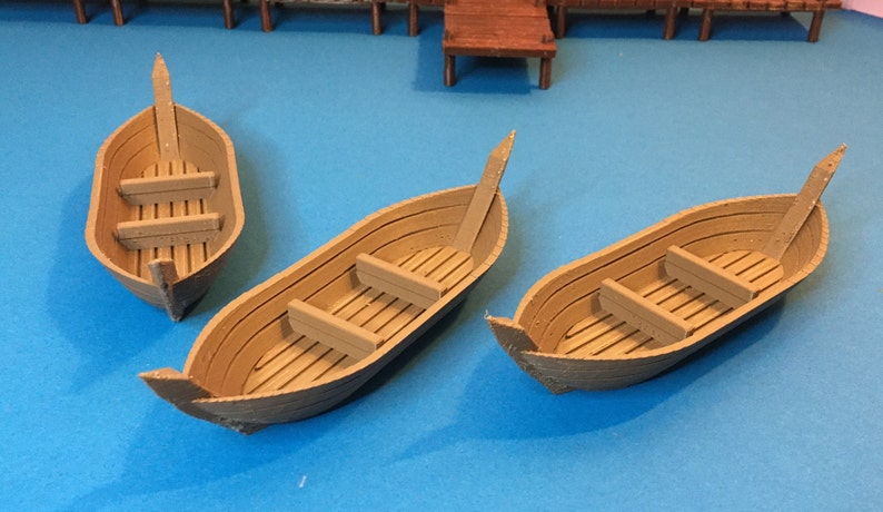 Ferries 28mm D&D Small Rowing Boats Tabletop RPG - Etsy