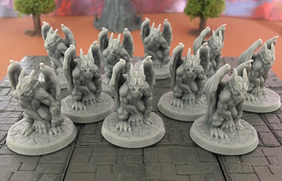 Mephit 28mm D&D Elemental Monster Miniatures Tabletop RPG - Etsy