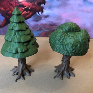 Modular Trees | 28mm (D&D) Trees, Trunks, and Bush Terrain | Tabletop ...