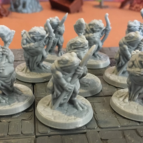 Frogfolk Miniatures - Etsy