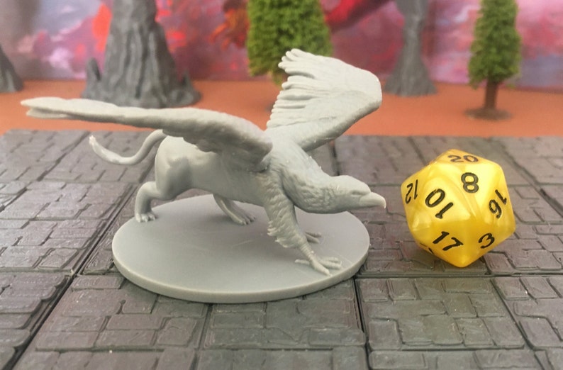 Griffon 28 Mm D&D Classic Monster Minis Tabletop RPG - Etsy