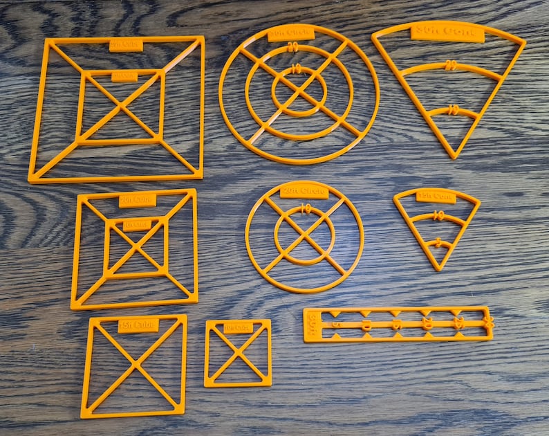 Area of Effect Spell Templates for 28mm Tabletop RPG | D&D Pathfinder ...