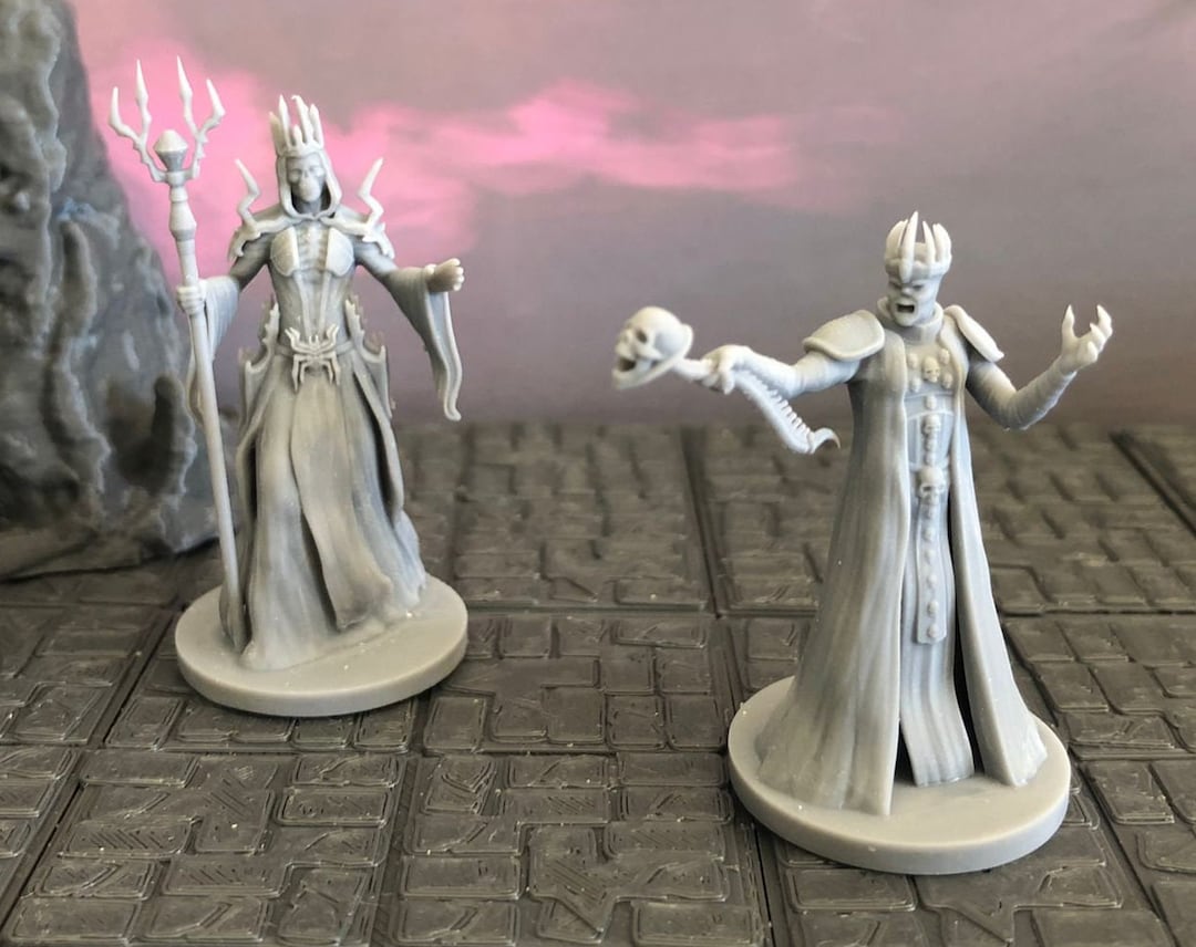 Lich | 28mm (D&D) Undead Mage Miniatures | Tabletop RPG - Etsy