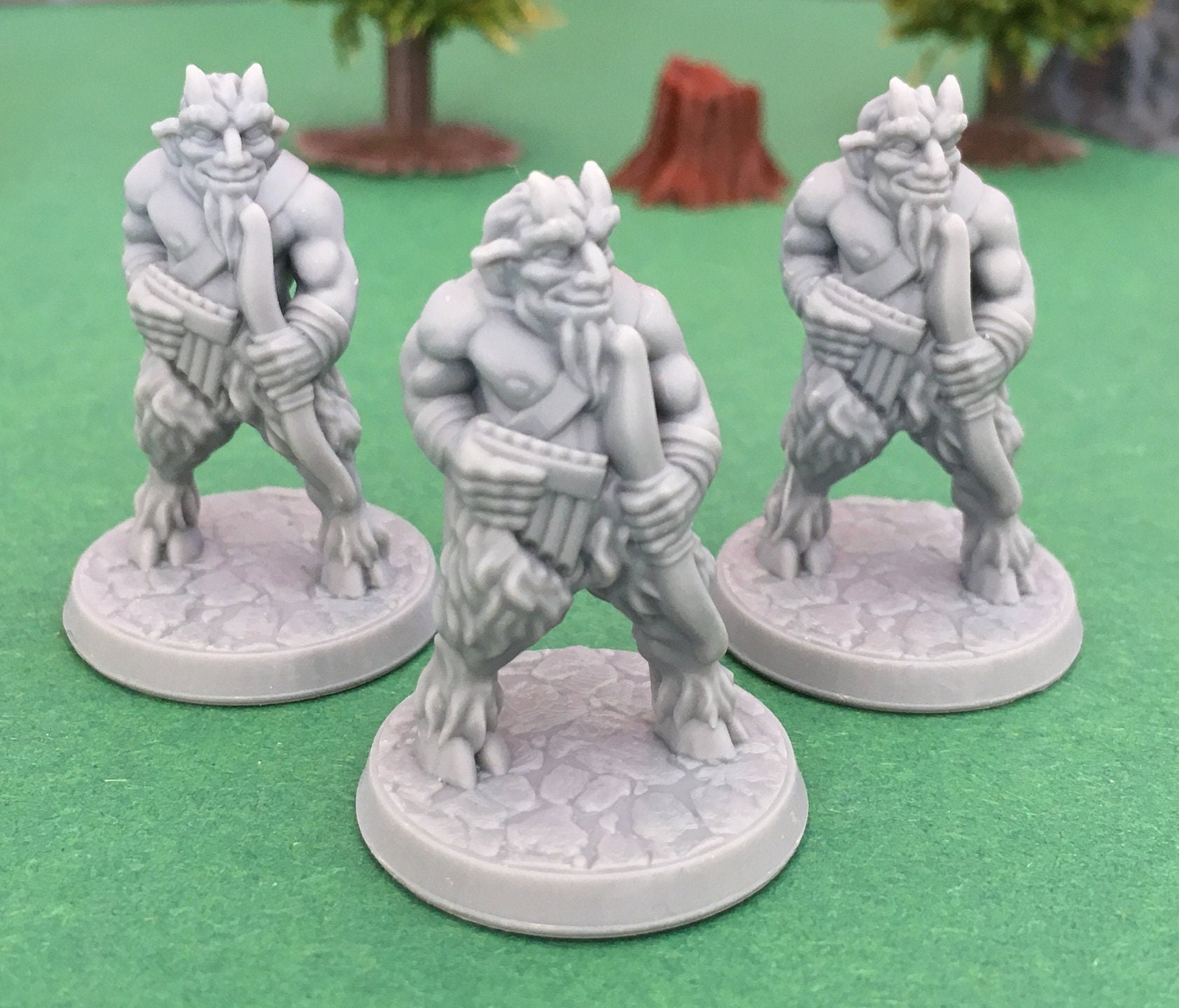 Centaurs and Satyr | 28mm (D&D) | Feywild Creature Miniatures ...