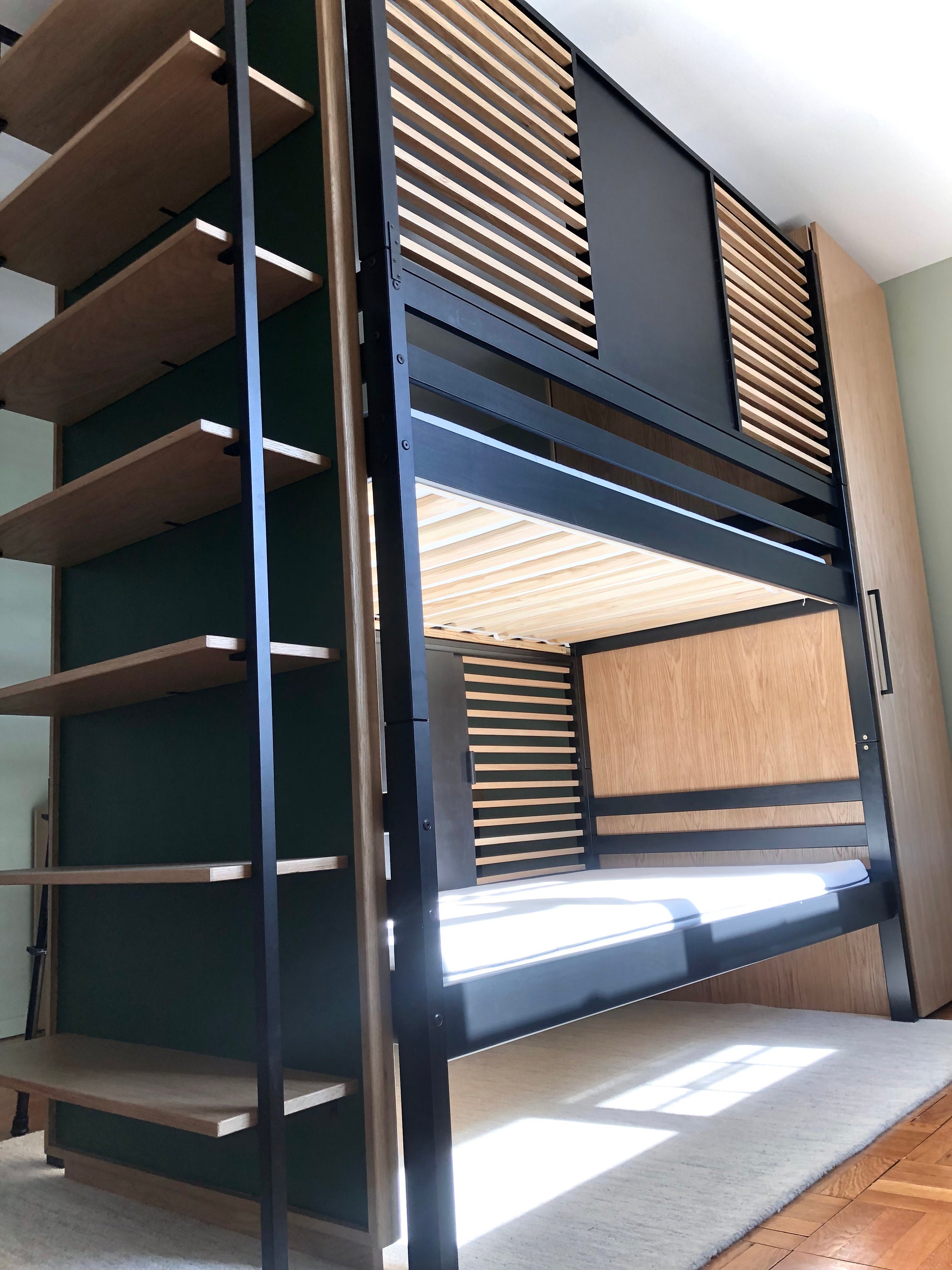 Bunkbed With Movable Privacy Panels - Etsy