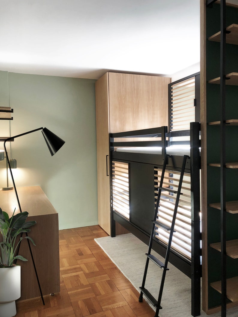 Bunkbed With Movable Privacy Panels - Etsy