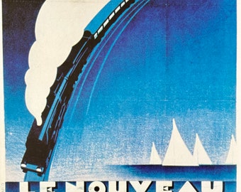 Vintage Poster Illustration From the Golden Age of the Railway Poster ...