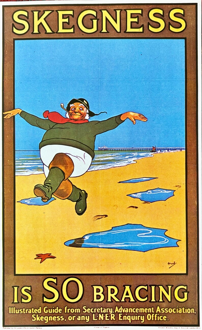 Vintage Poster Illustration From "the Golden Age of the Railway Poster ...