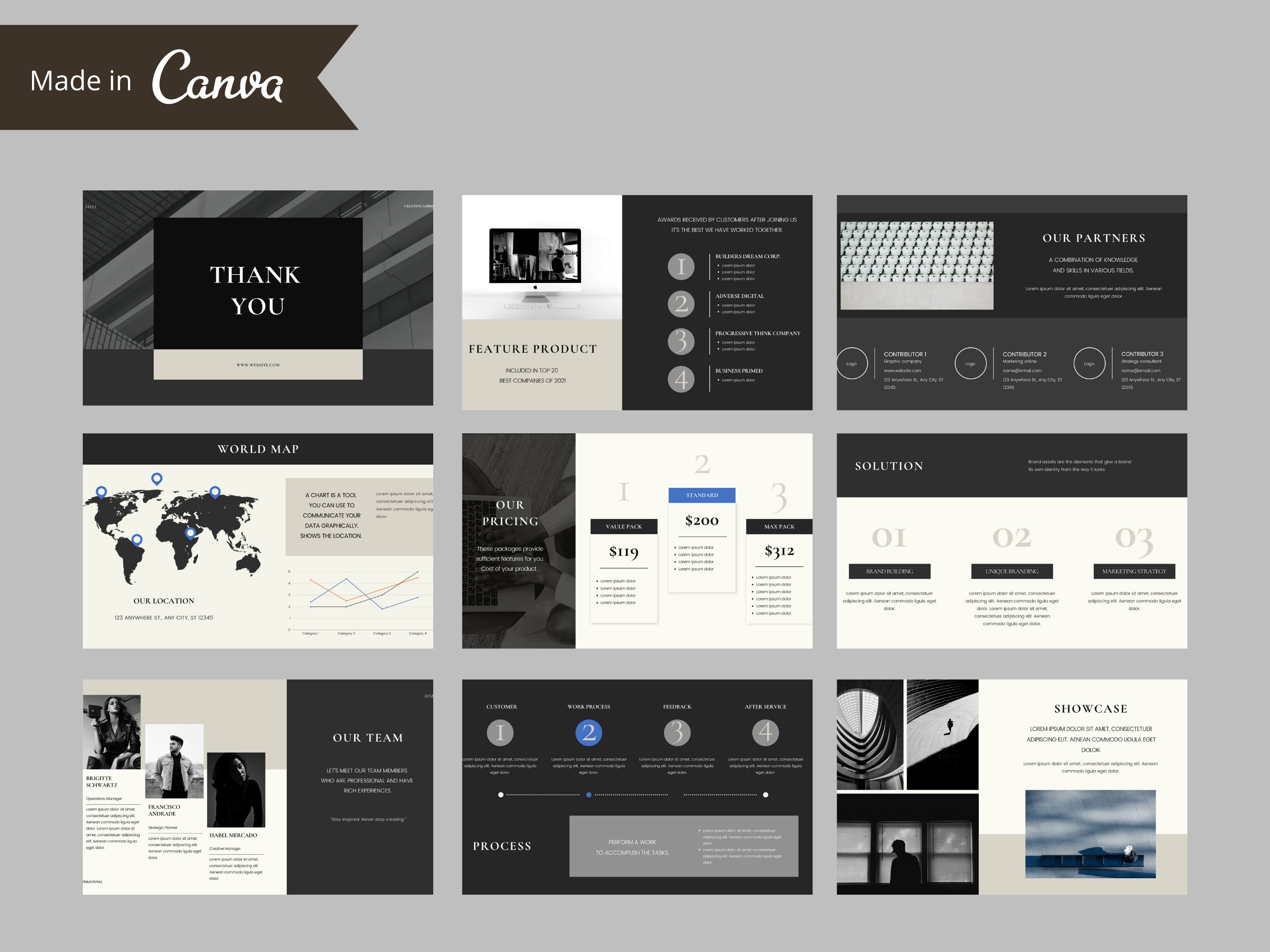 Project Proposal Slide Deck Template | Canva Template | Client ...