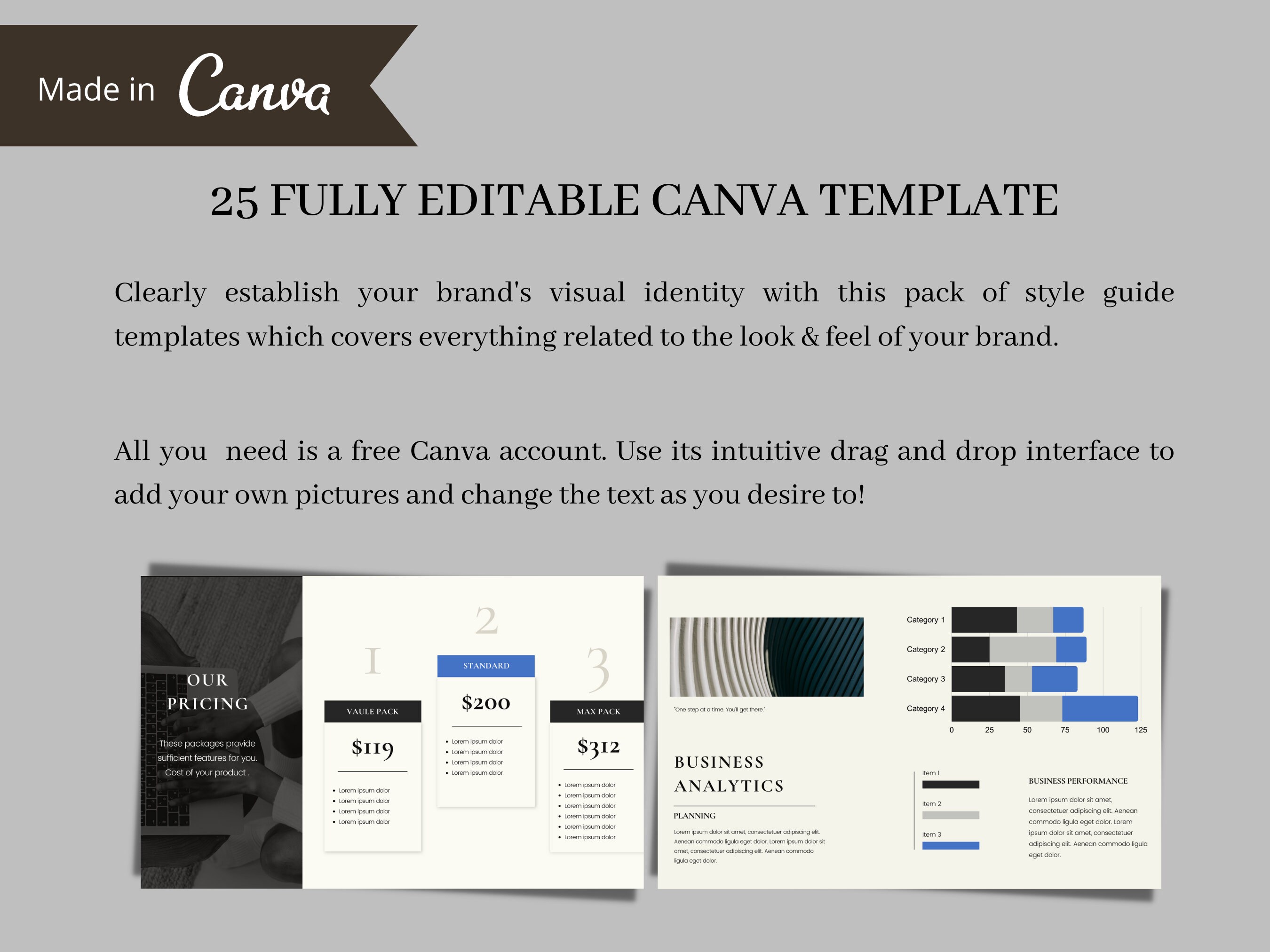 Project Proposal Slide Deck Template | Canva Template | Client ...