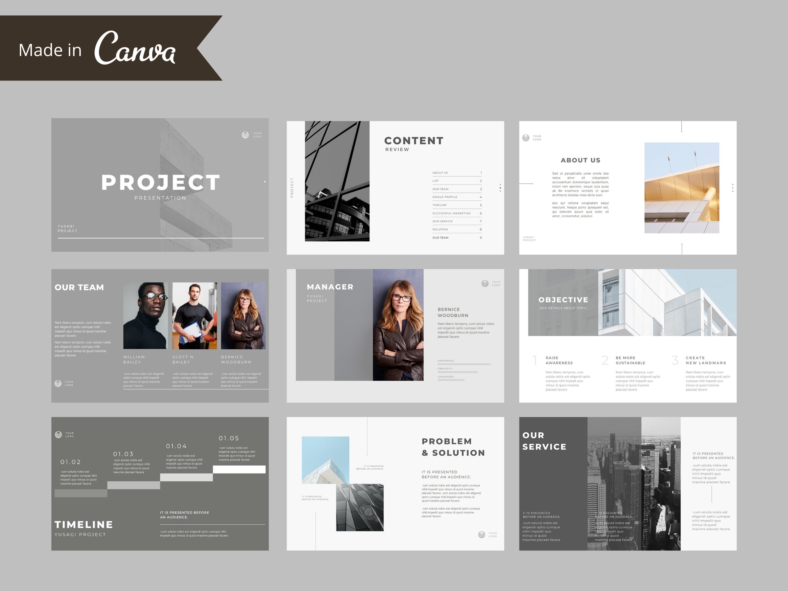 Project Proposal Presentation Template | Canva Template | Client ...