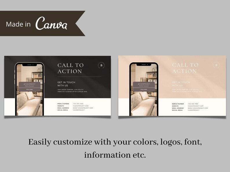 Project Proposal Webinar Template Canva Template Client - Etsy