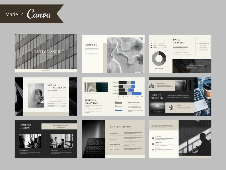 Project Proposal Slide Deck Template | Canva Template | Client ...