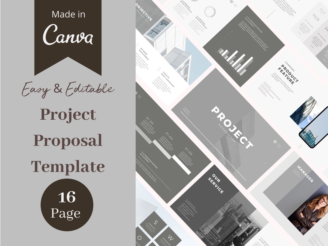 Project Proposal Presentation Template | Canva Template | Client ...