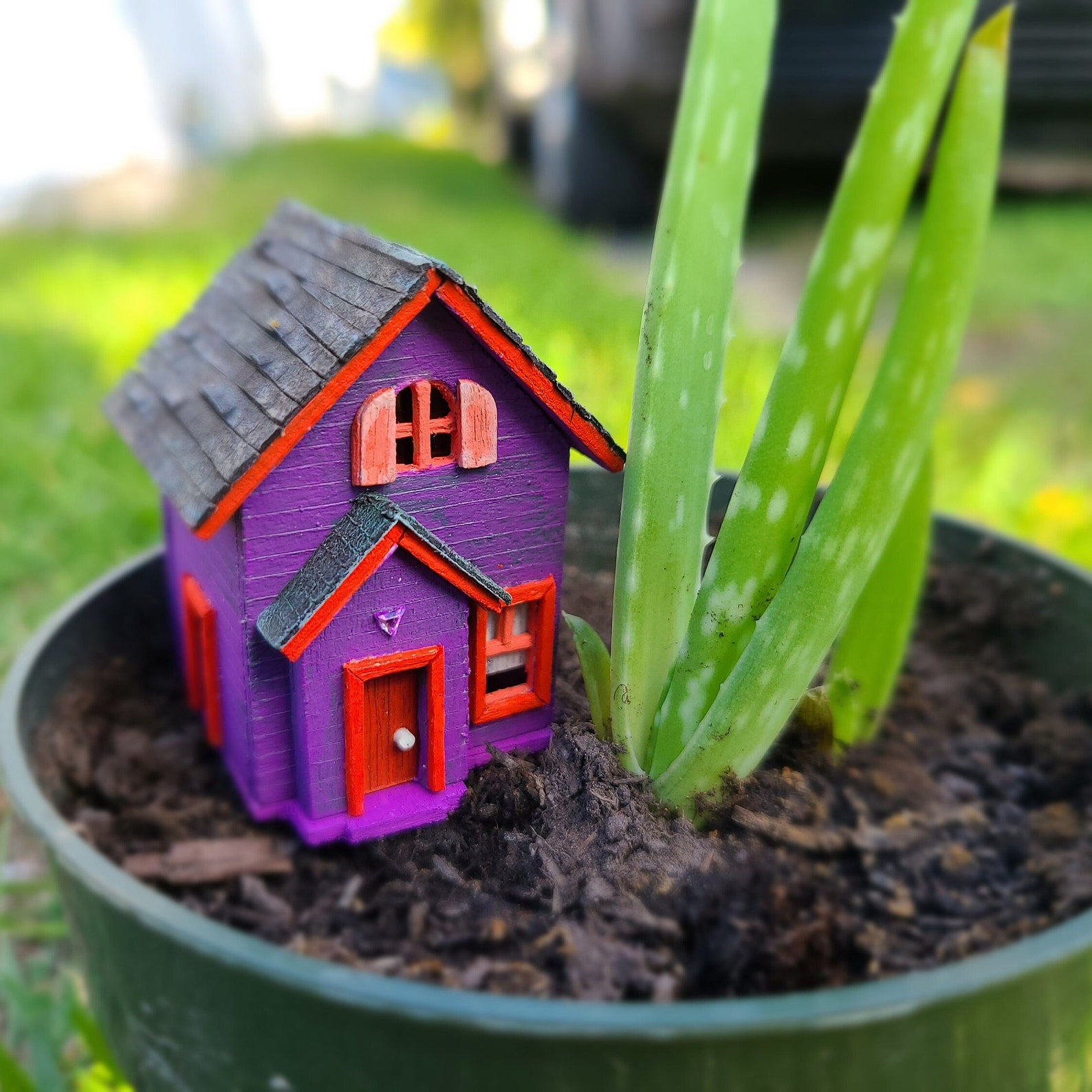 Tiny Miniature Rustic Toy Wooden House - Etsy