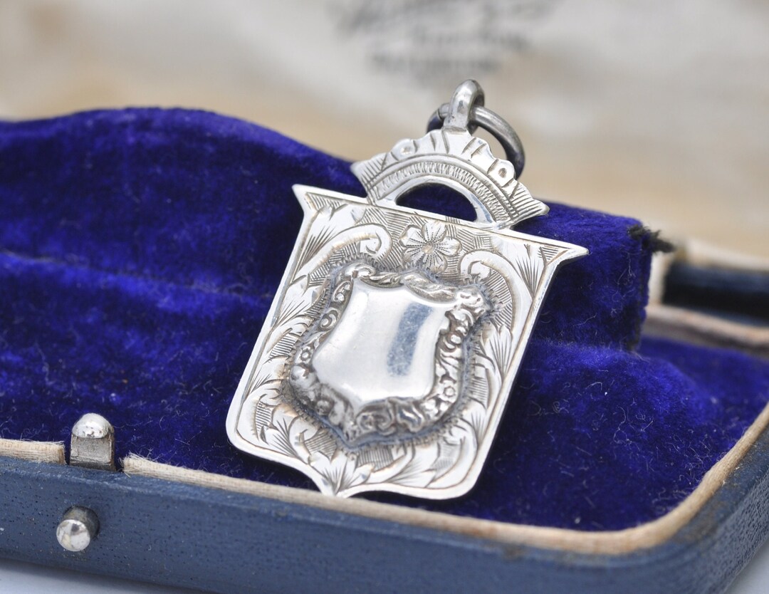 Sterling Silver Fob by James Fenton - True Vintage 1929 | Silver ...
