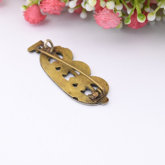 Antique Good Luck Horseshoe Brooch - Victorian Lucky … - Gem