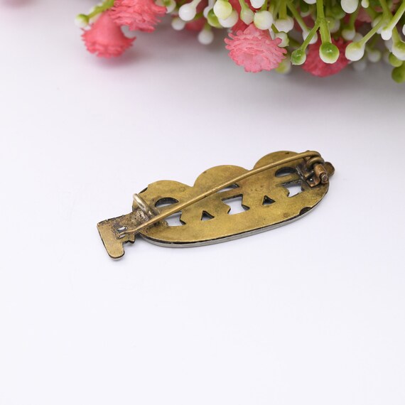 Antique Good Luck Horseshoe Brooch - Victorian Lucky … - Gem