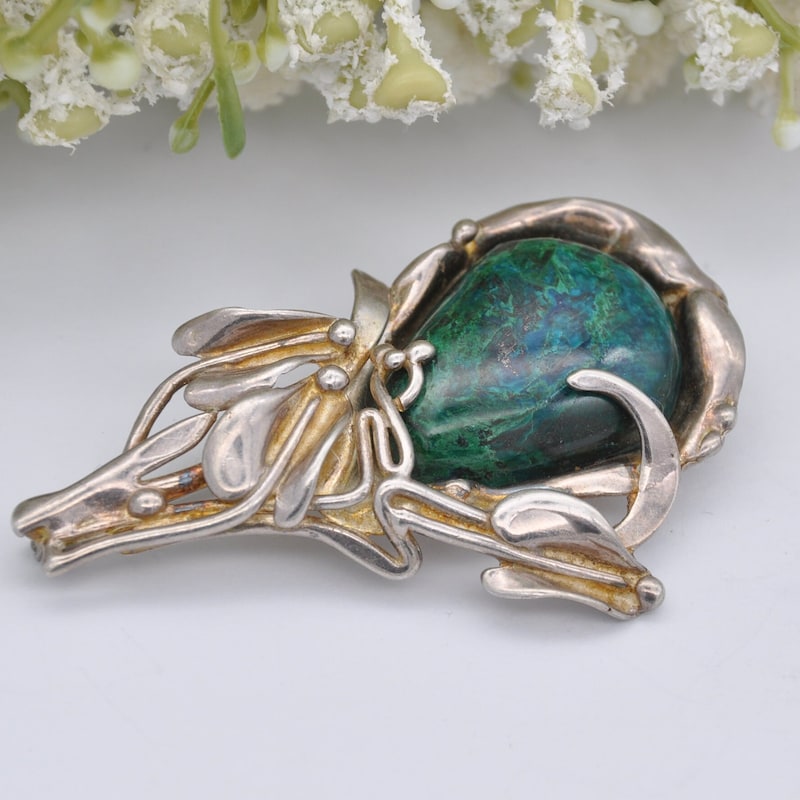 Signed Art Brooch - Etsy