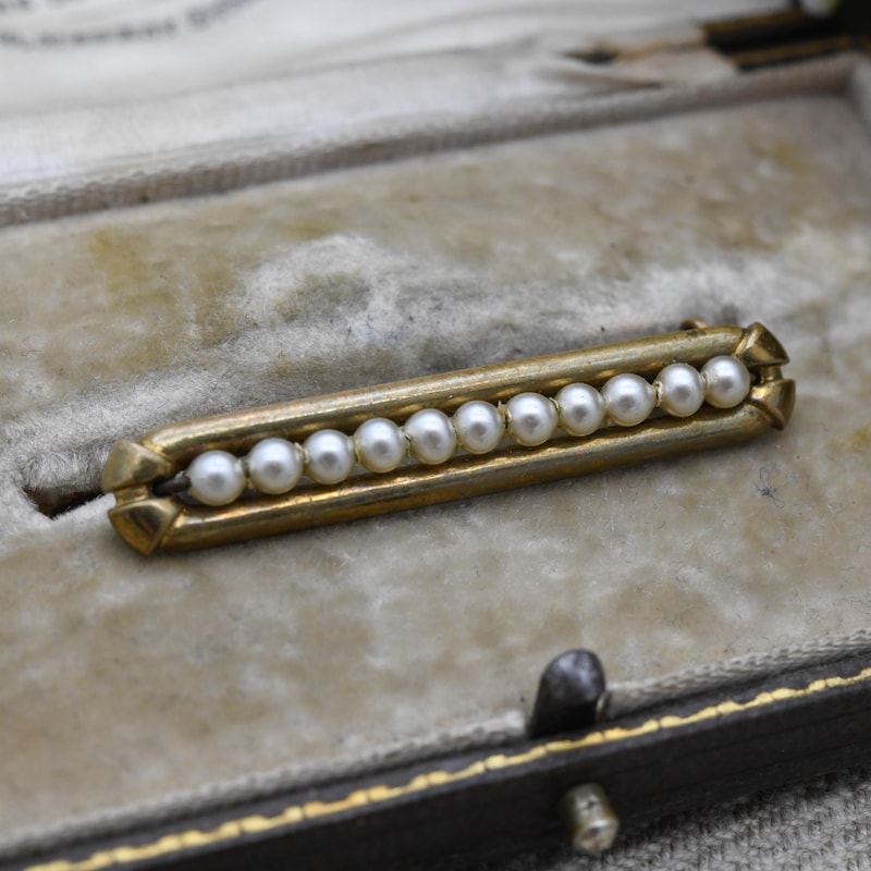 Bar Brooch Simple - Etsy