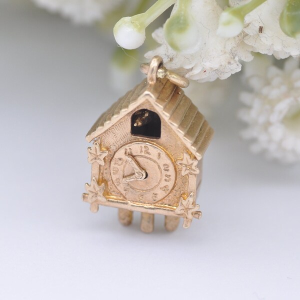 Clock Charm - Etsy