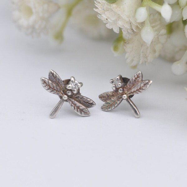 Dragonfly Studs - Etsy