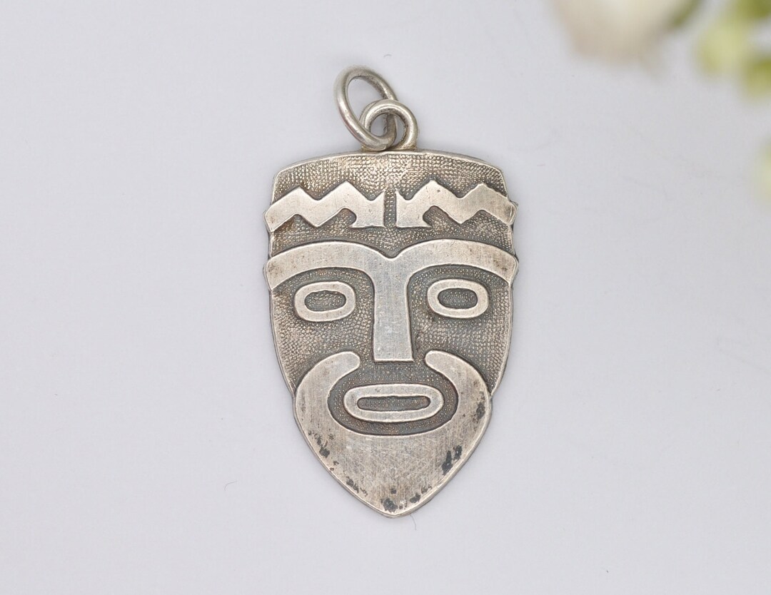 Vintage 830 Silver Norway Mask Charm / Pendant EIK 830S / Norwegian ...