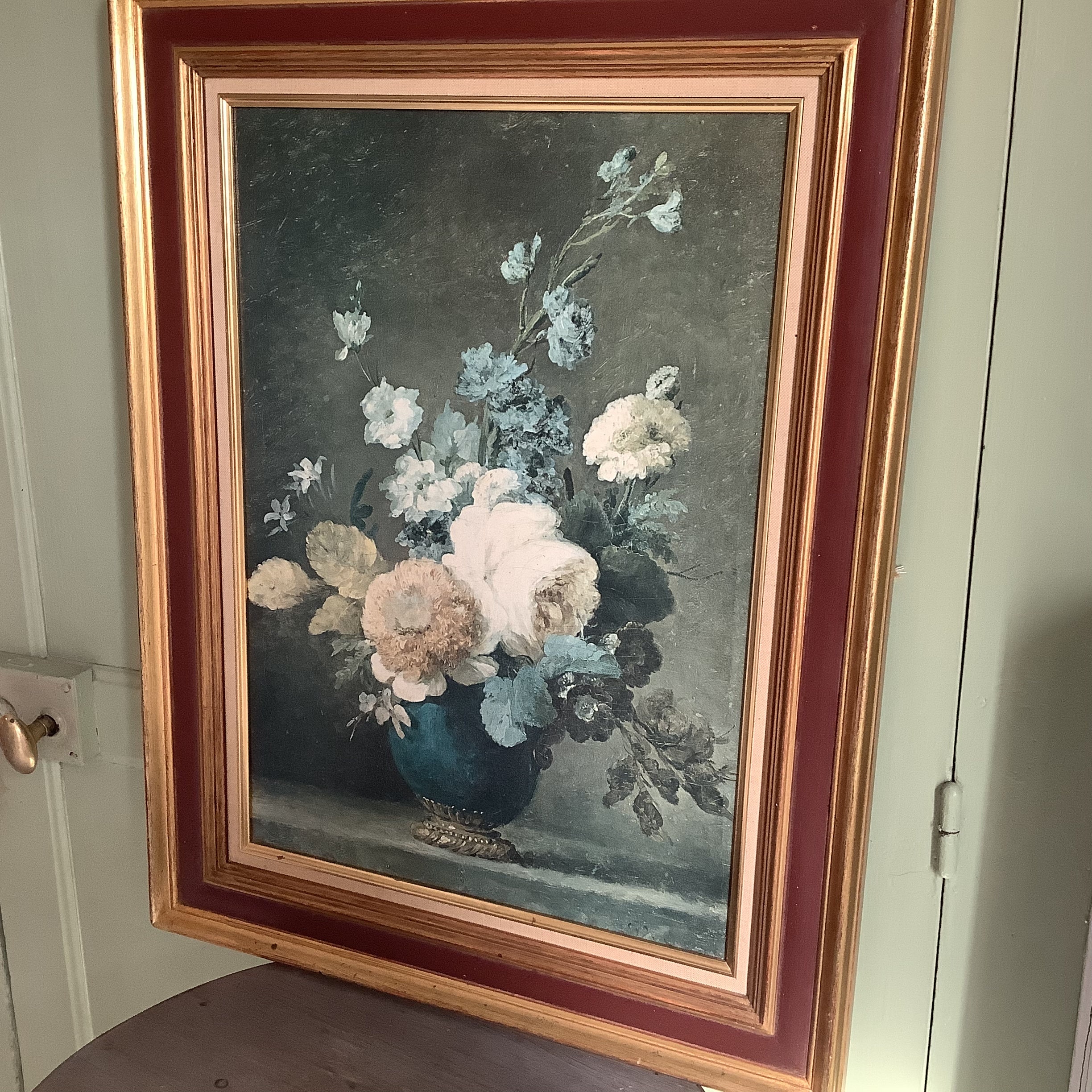 Framed Oleograph Vintage Print Reproduction of Oil Painting - Etsy