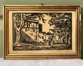 Signed French Art - Etsy