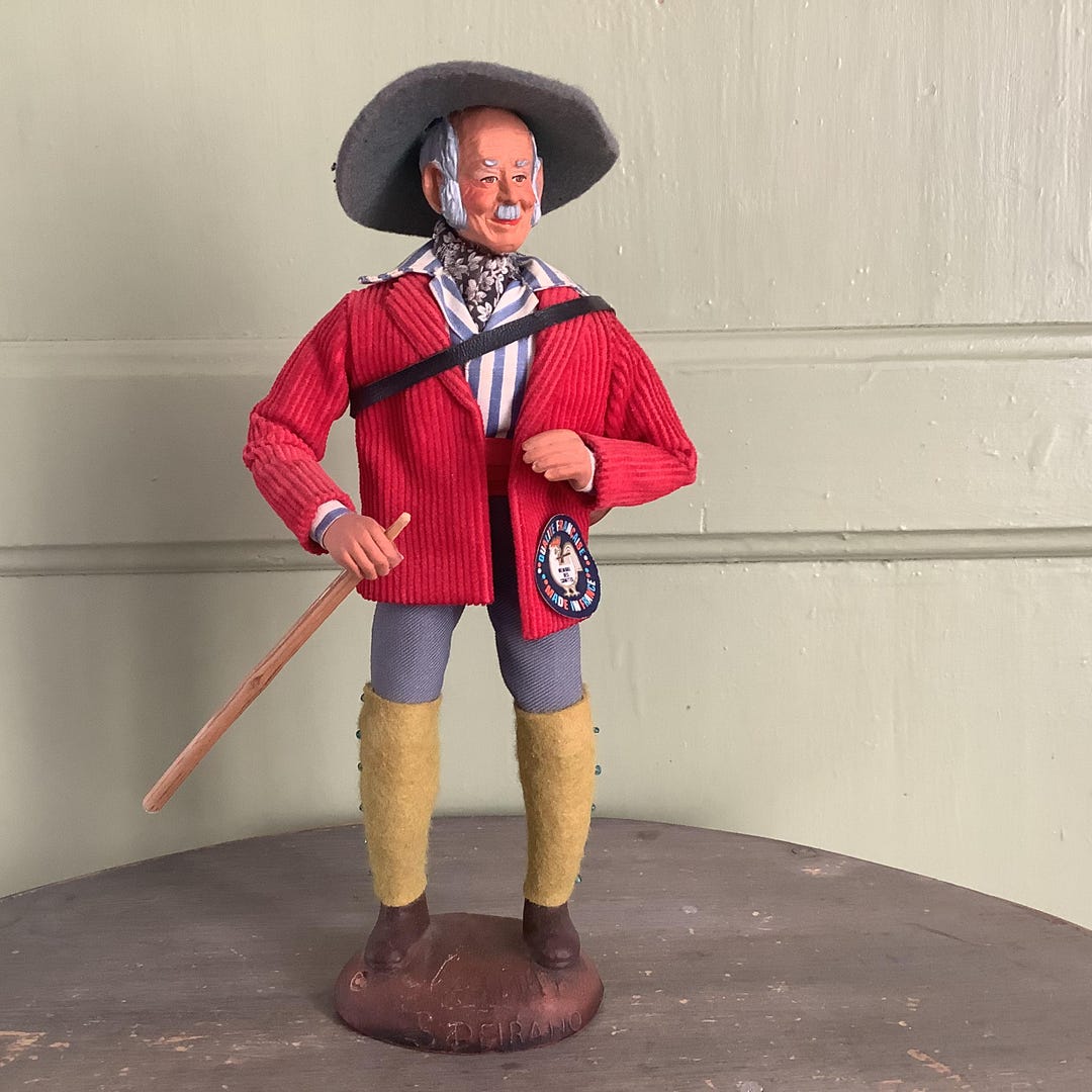 French Santon De Provence, Handmade Terracotta Nativity Figurine ...