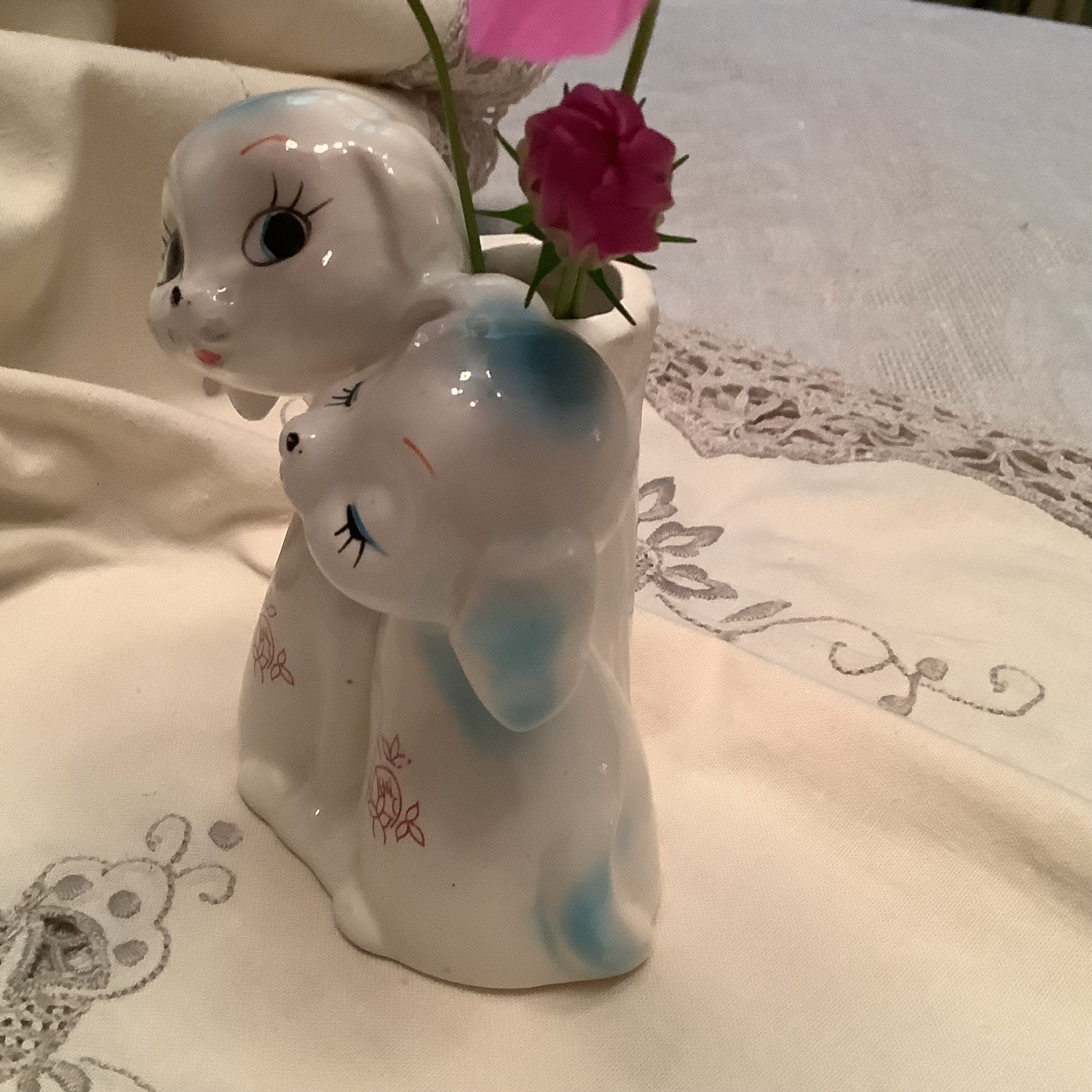 Vintage Kitsch Japan Kitty Vase 1950s Japanese Cats - Etsy