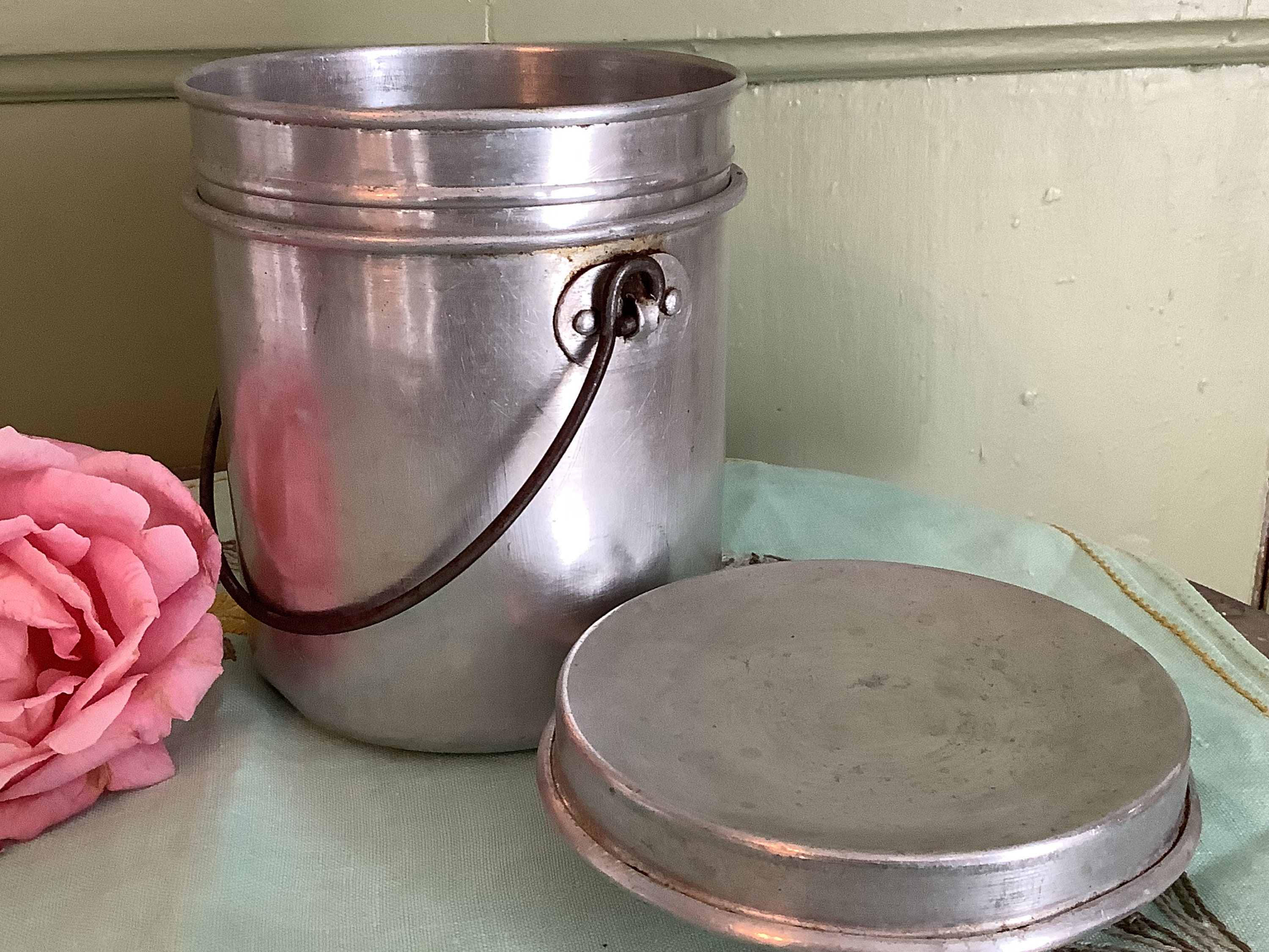 Vintage French Canteen Double Deck Lunch Box With Handle. Mess - Etsy