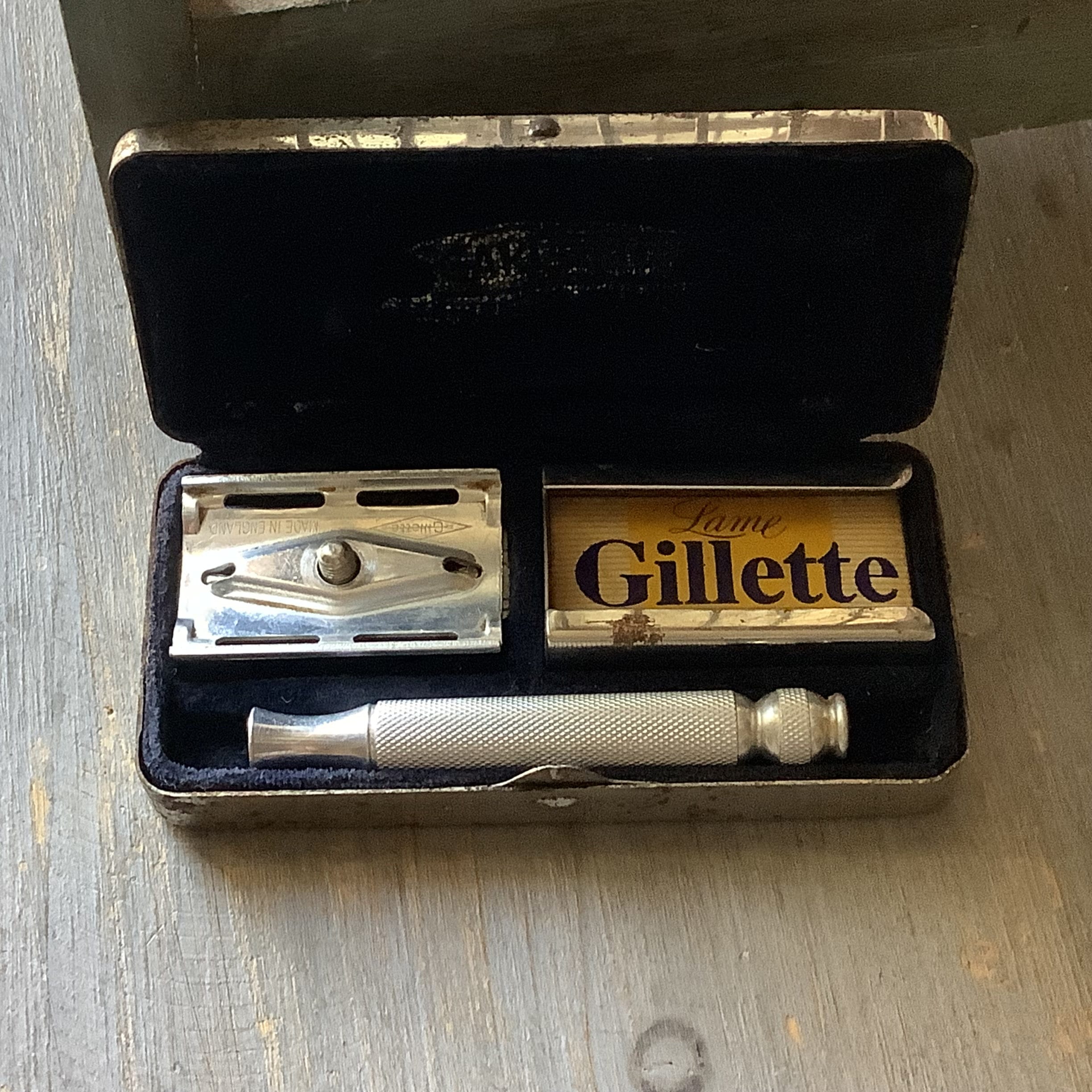Gillette 1920/ 30 Razor and Blade in Original Box Barber Shop - Etsy ...