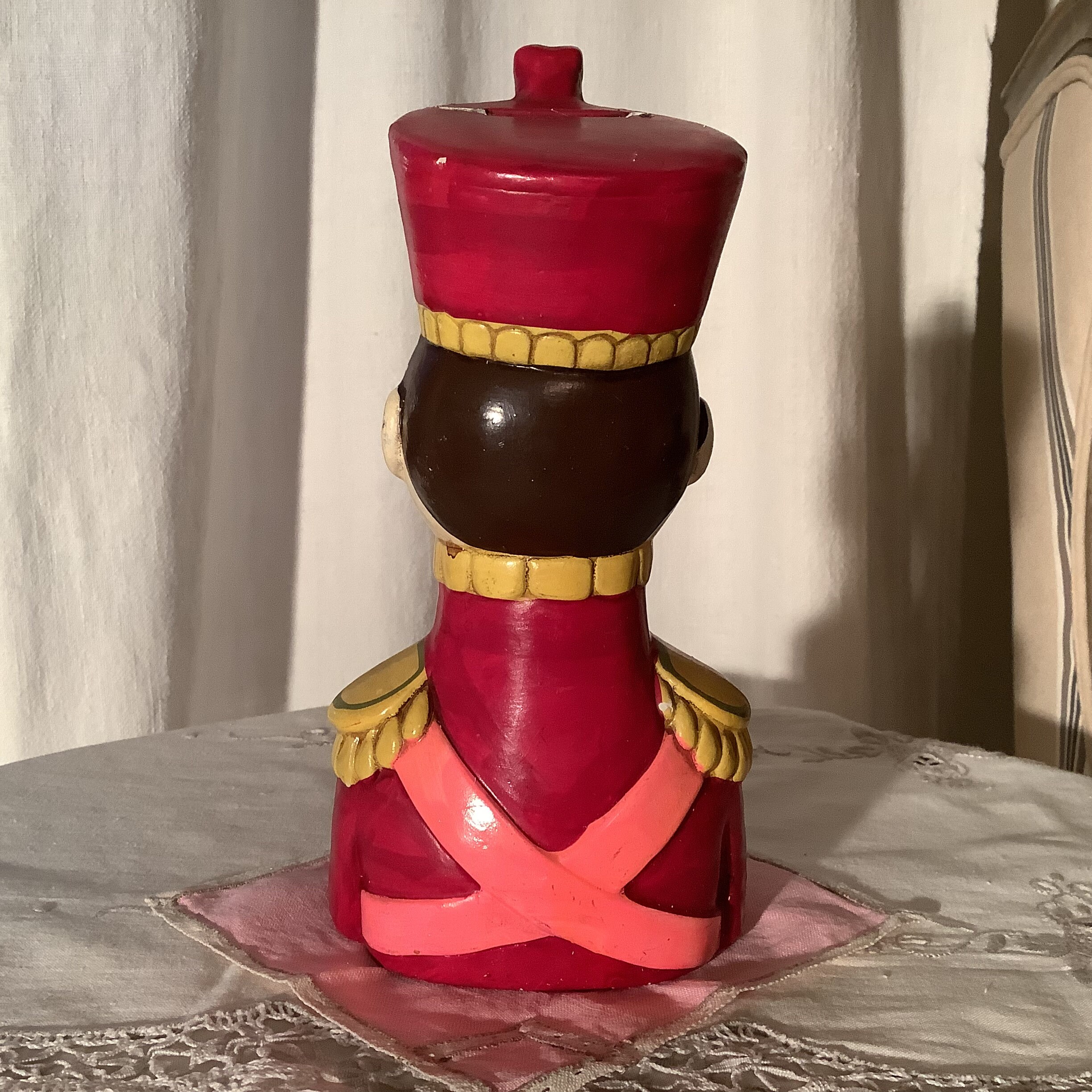 Vintage French Soldier Money Box Hand Painted French Decor - Etsy UK