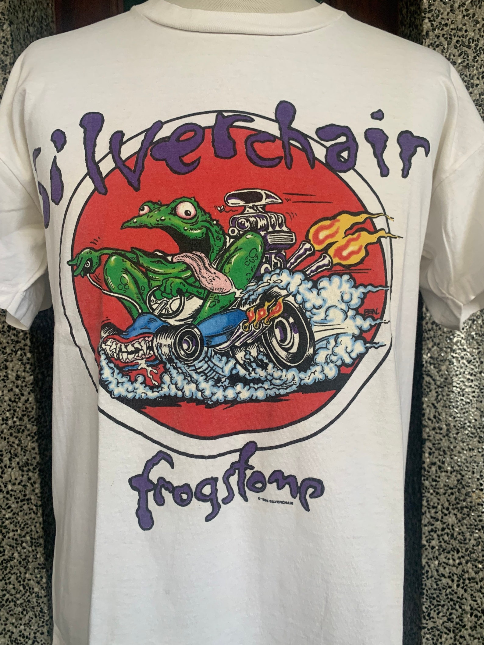 Vintage 1995 Silverchair Frogstomp Tour Band T Shirt (resize) - Etsy